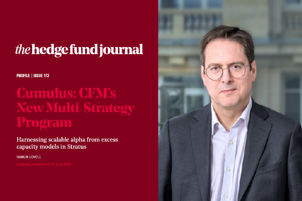 Cumulus: CFM's New Multi-Strategy Program Explained - CFM